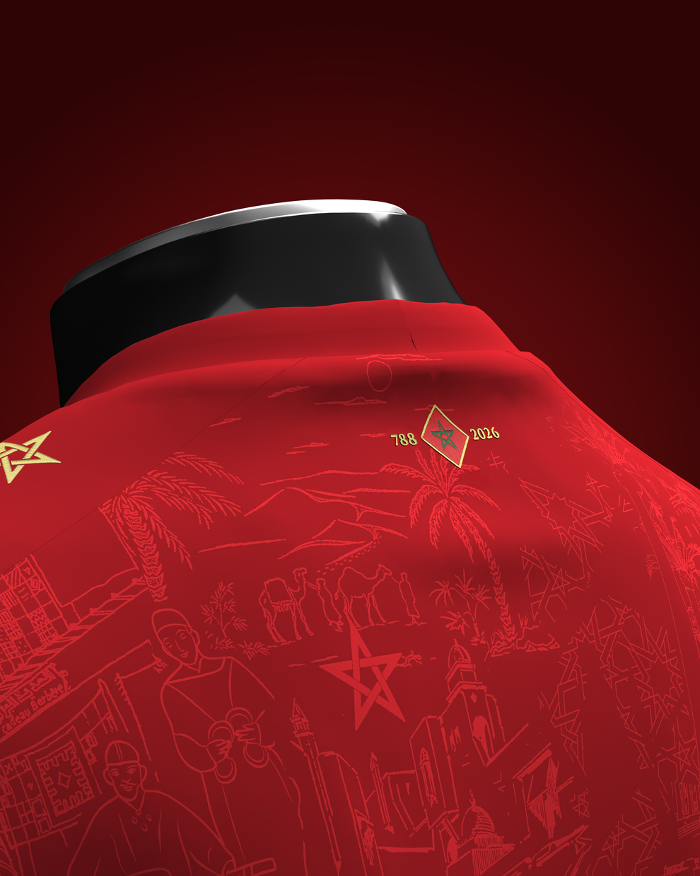 Maillot Concept Maroc 2025 – Édition Limitée Premium | ICON